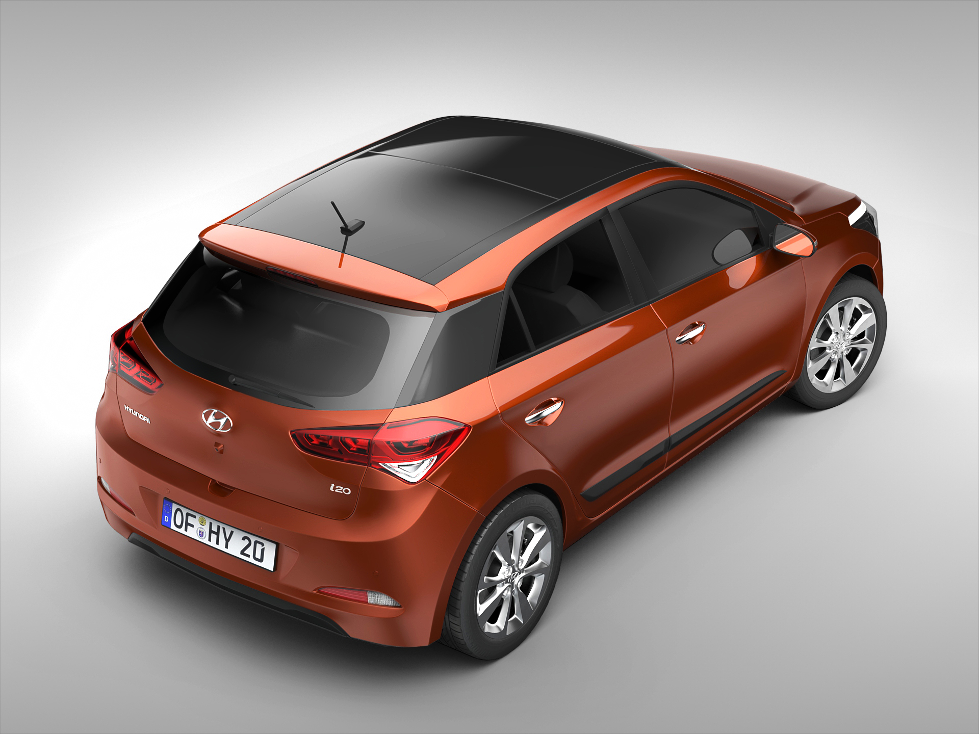 3d hyundai i20 2015 model