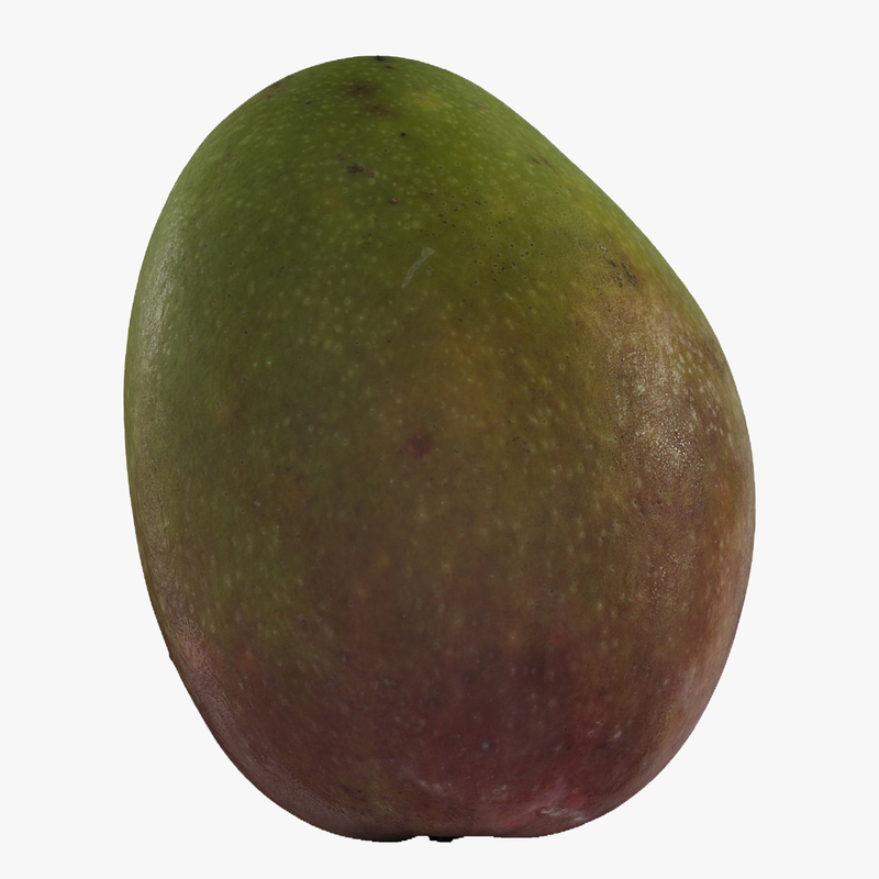 photorealistic mango 3d model