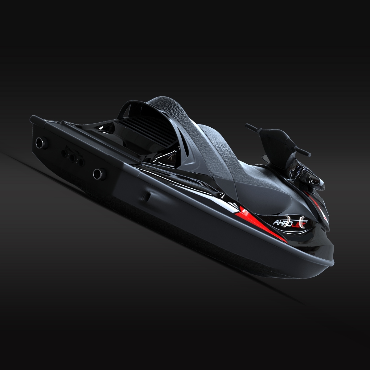3d model of jet ski