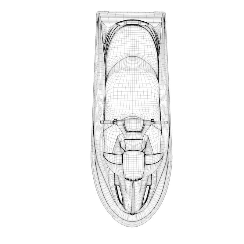3d model of jet ski