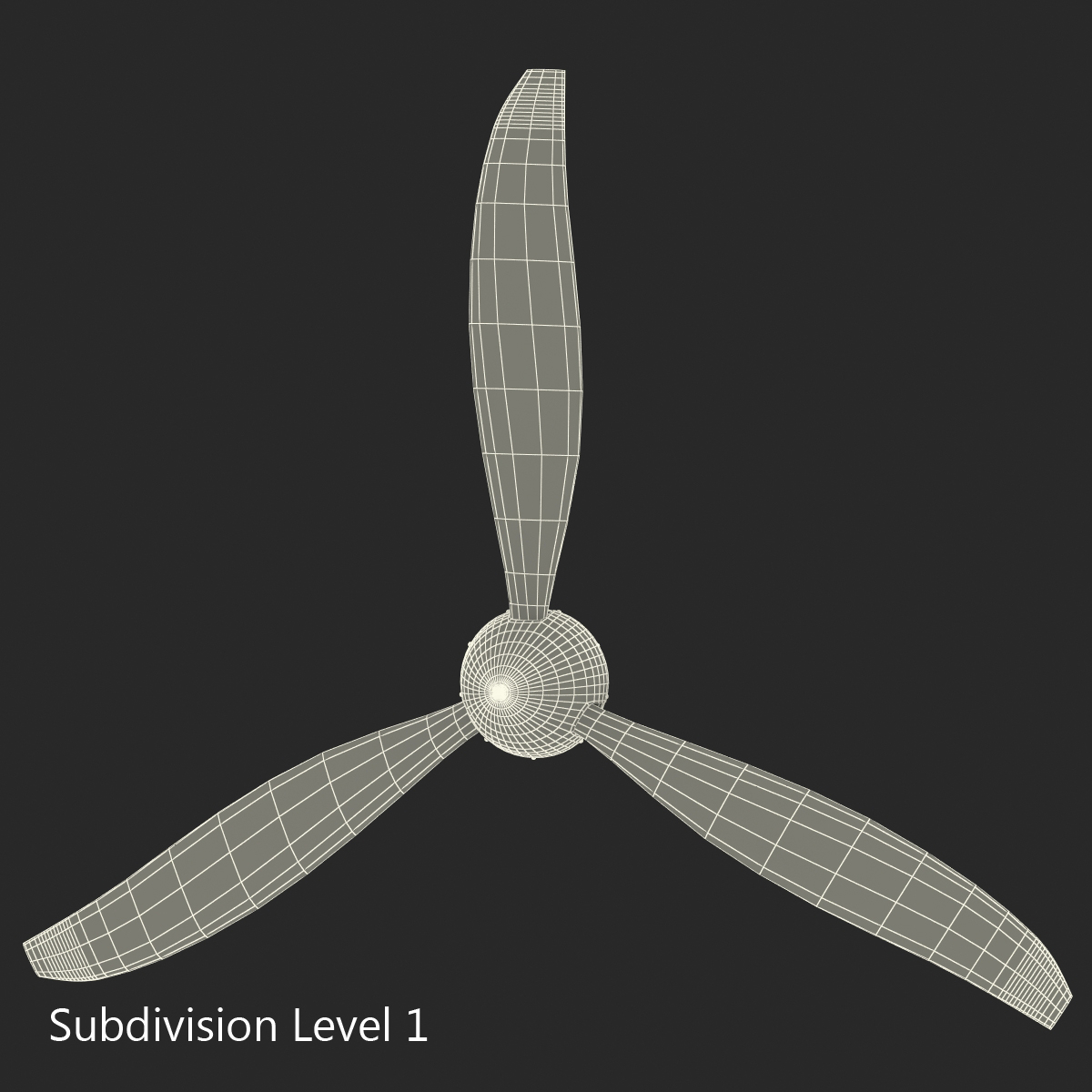 propeller blade 3d model