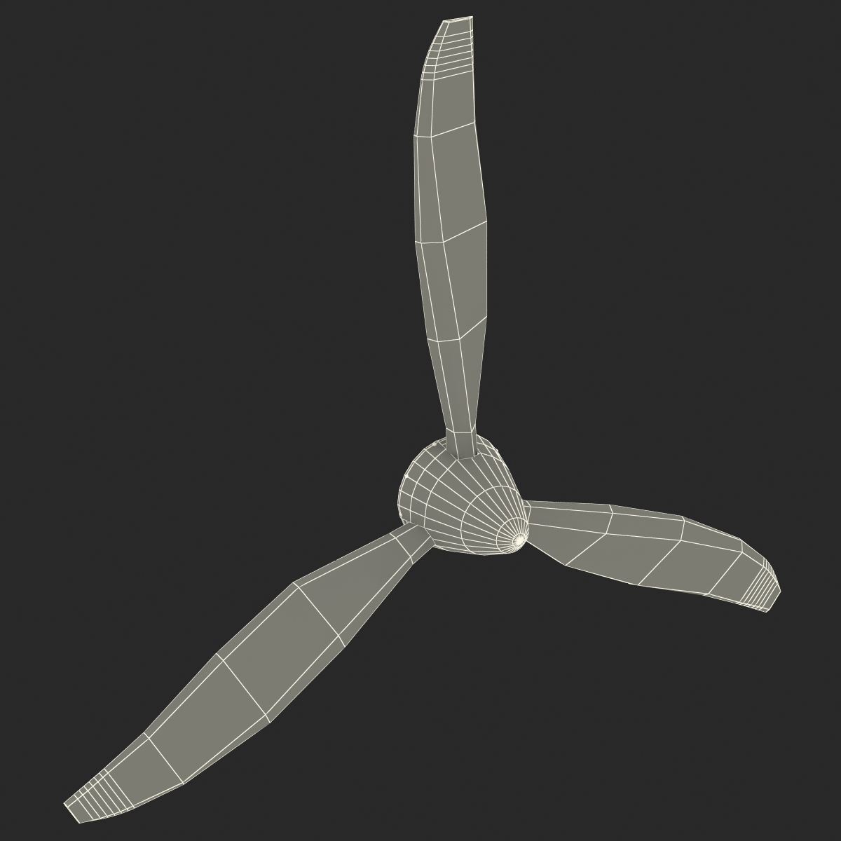 propeller blade 3d model