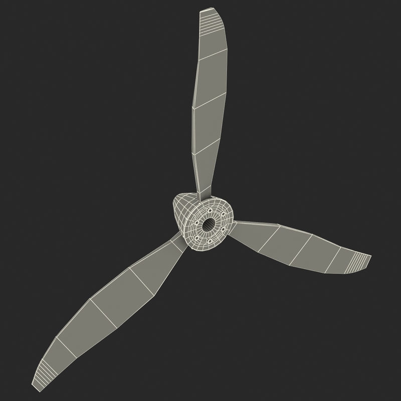propeller blade 3d model