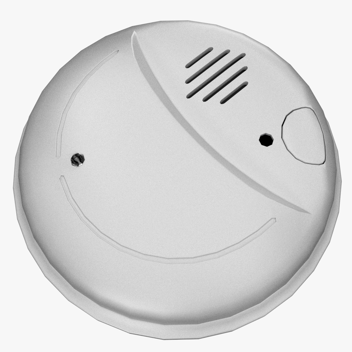 smoke detector 3d model