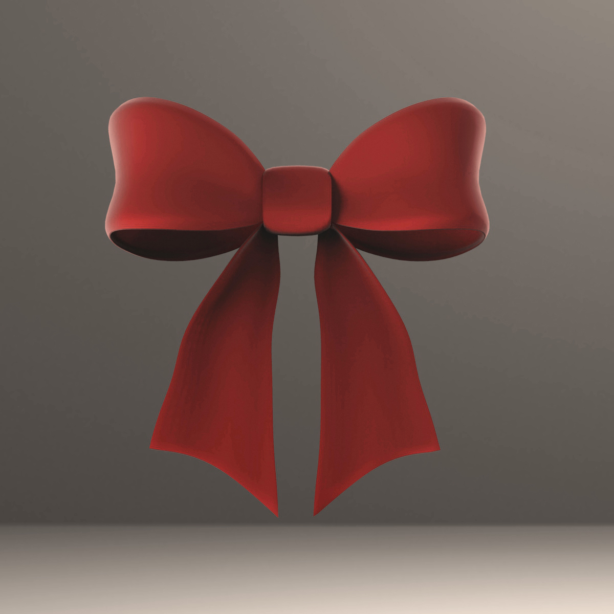 hair bow 3d model