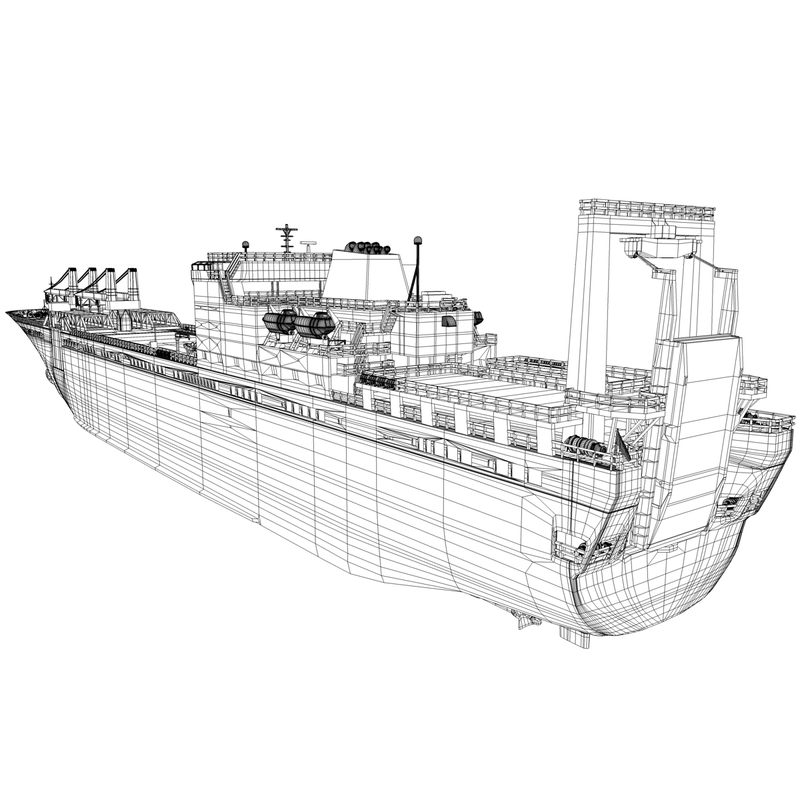 united states navy ship 3ds