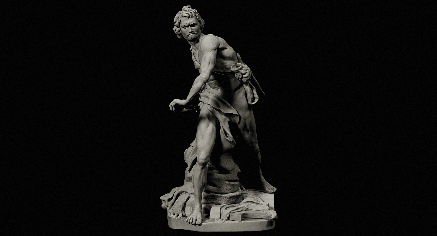 david gian lorenzo bernini 3d model