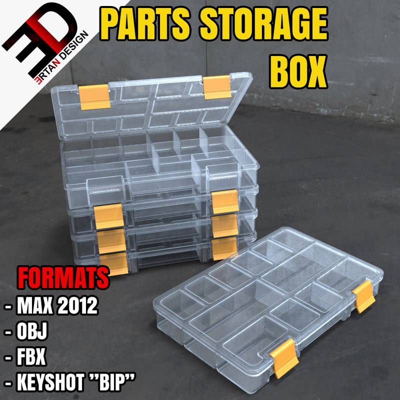parts storage box max