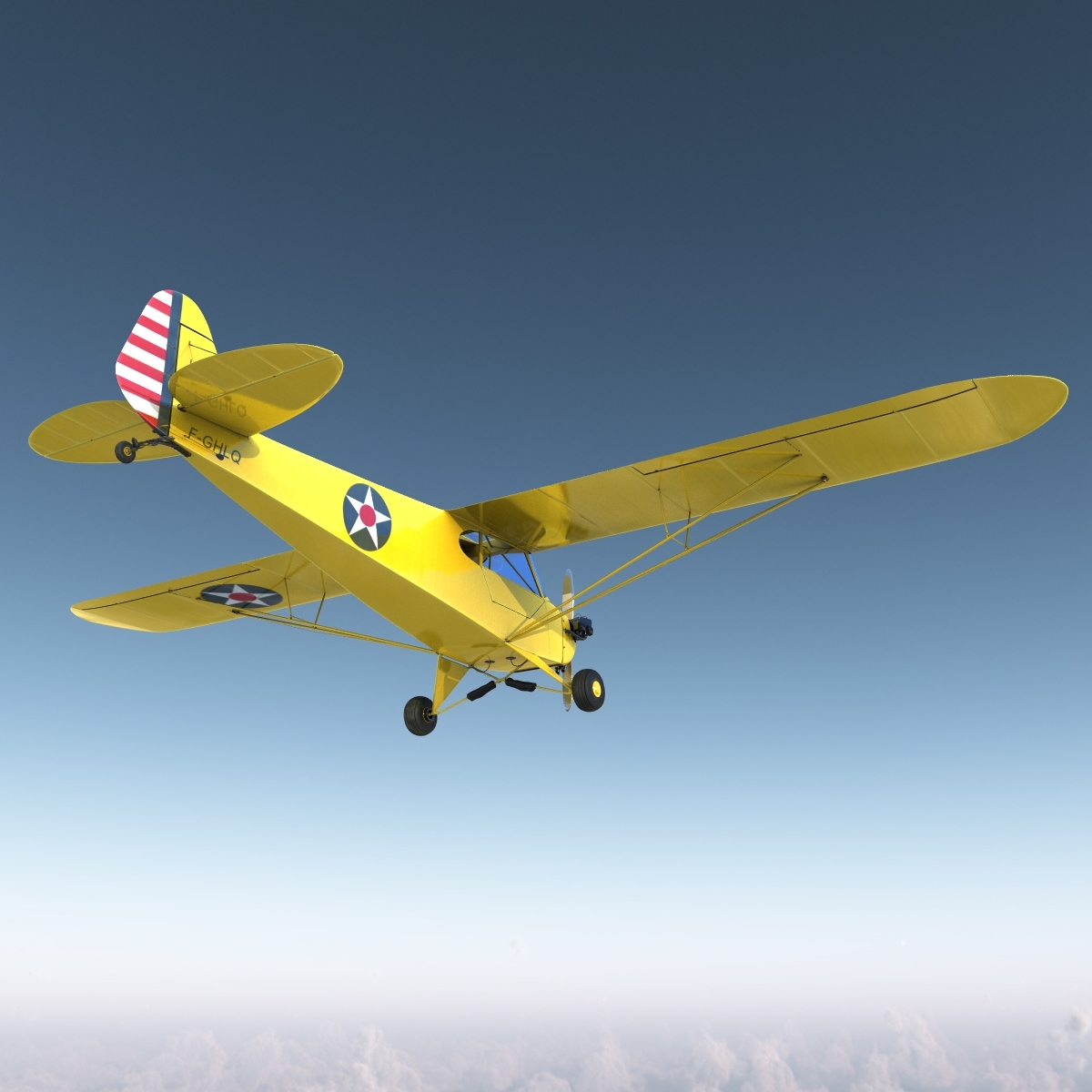 light aircraft piper j max