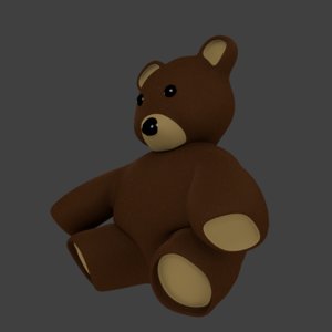 Teddy Bear Blender Models for Download | TurboSquid