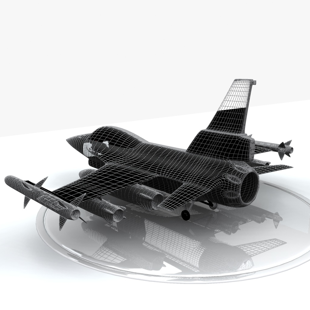 fighter jet obj free