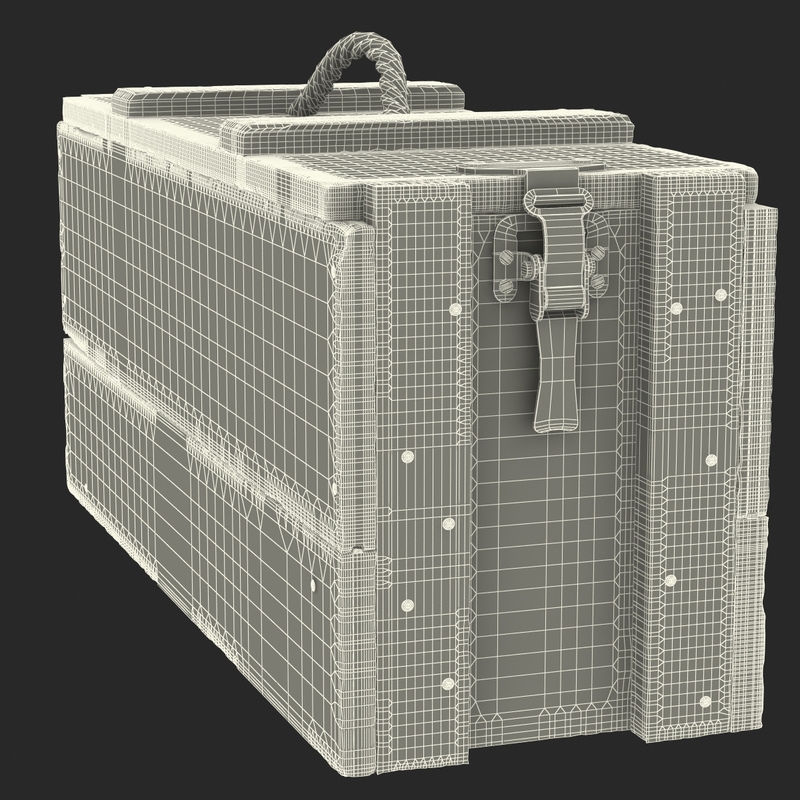 ammo crate 3d model