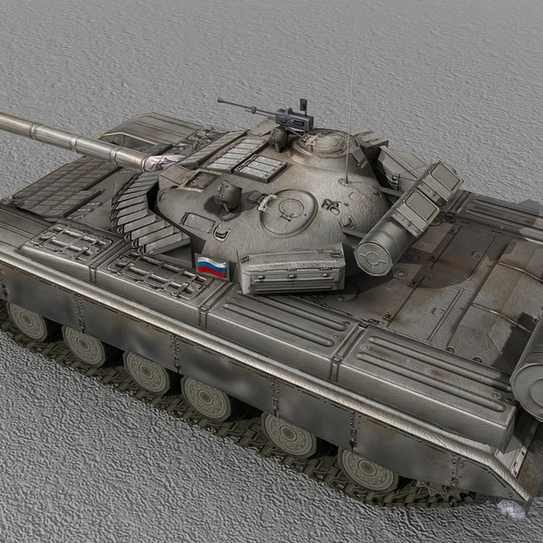 t80 tank russian 3d model