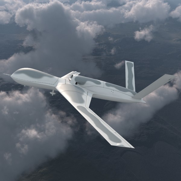general atomics avenger uav 3d 3ds