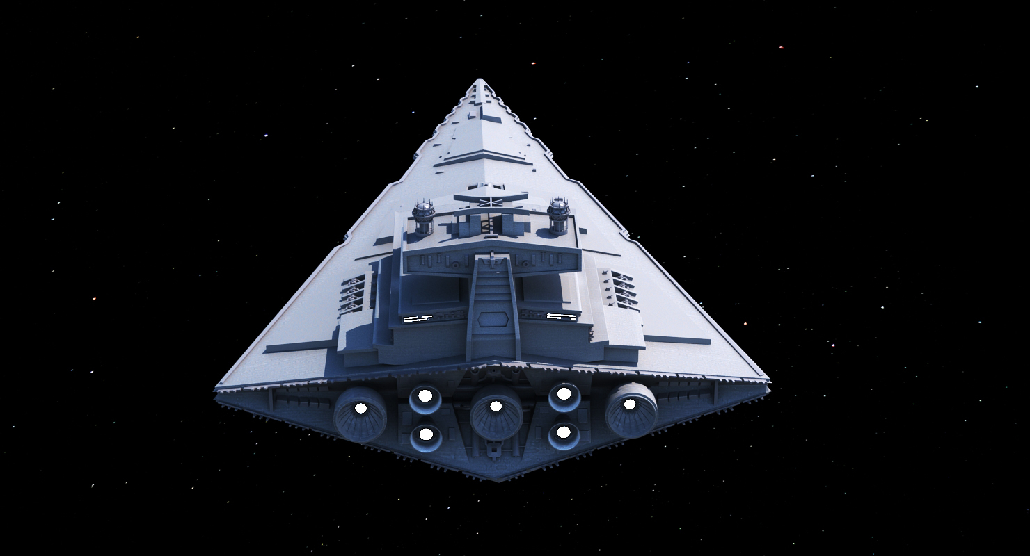 3d fbx star destroyer