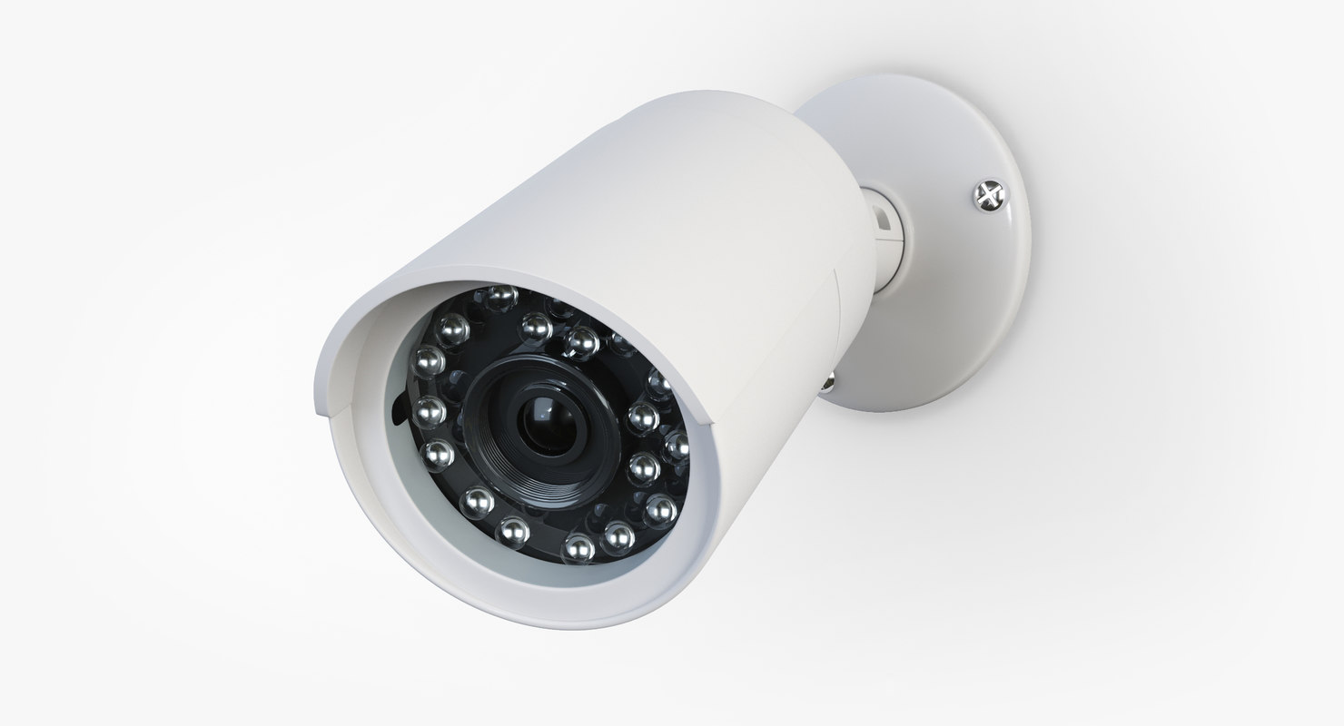 cctv security camera 3d model