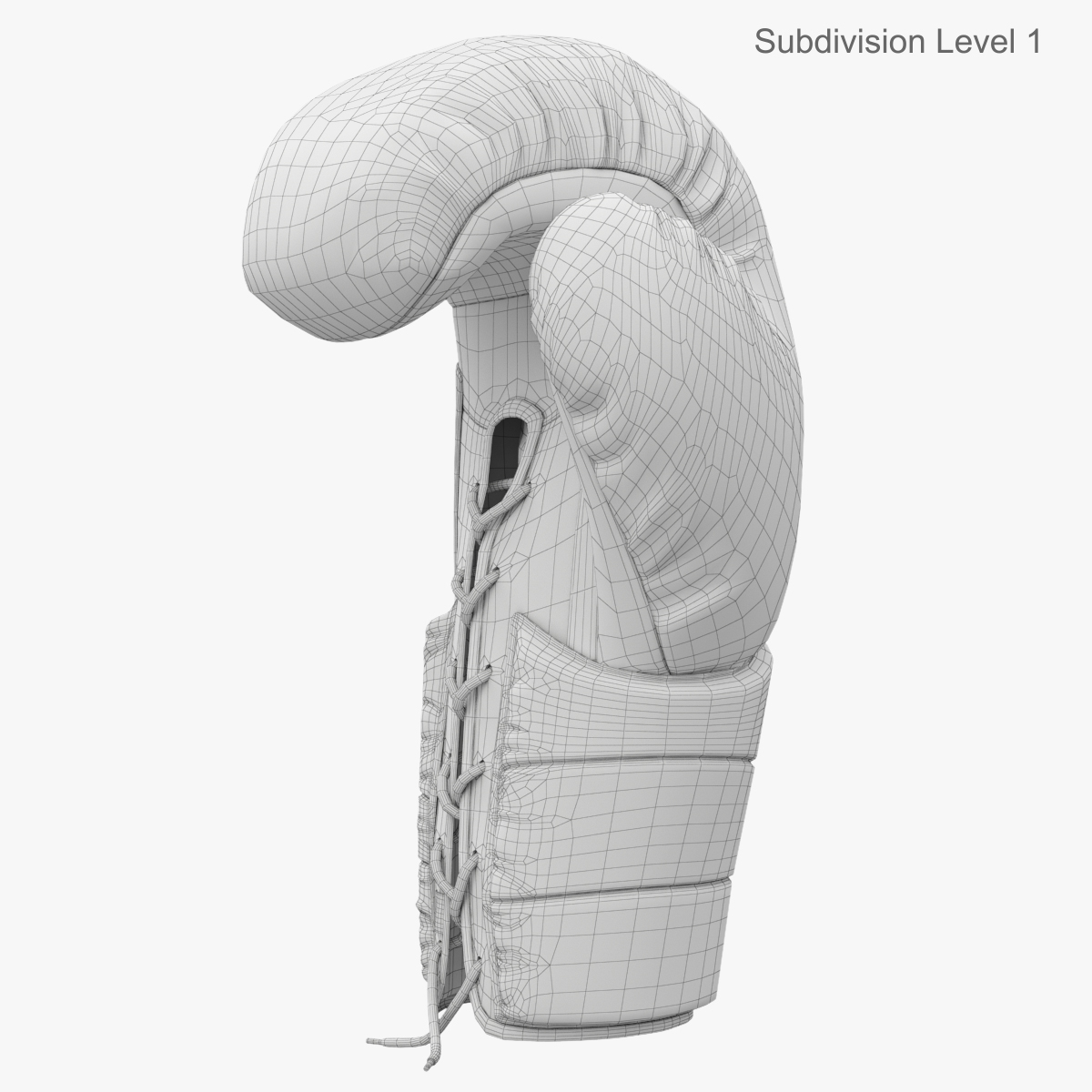 3d model boxing gloves everlast protex