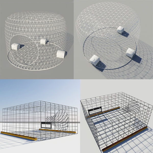 3D Wire-Mesh Models | TurboSquid