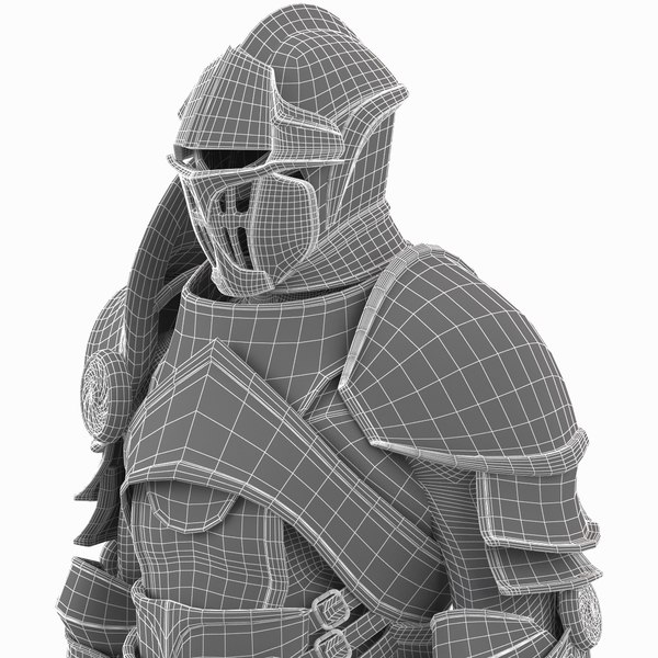 3d model medieval armor