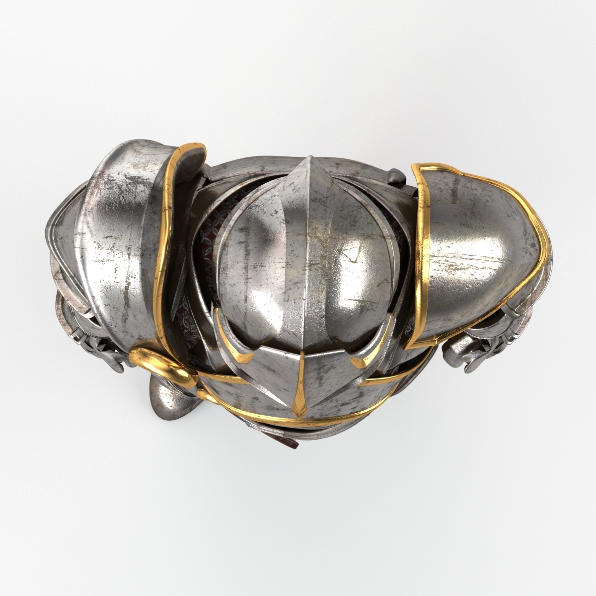 3d model medieval armor