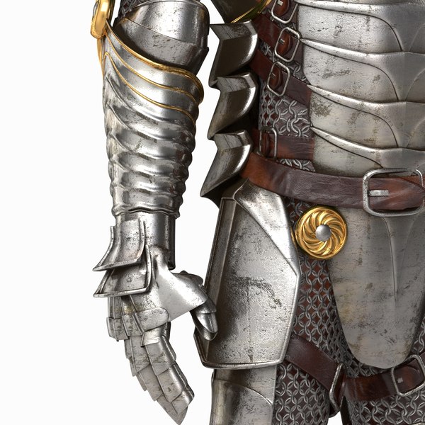 3d model medieval armor