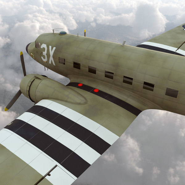 3d douglas dc 3 ged