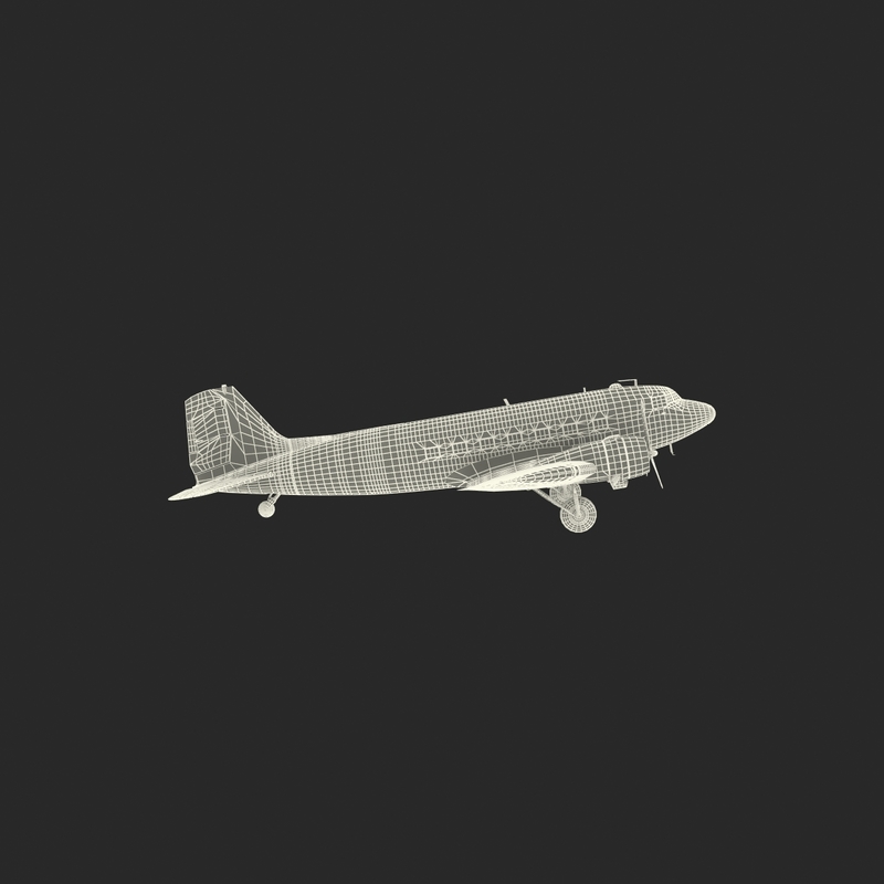3d douglas dc 3 ged