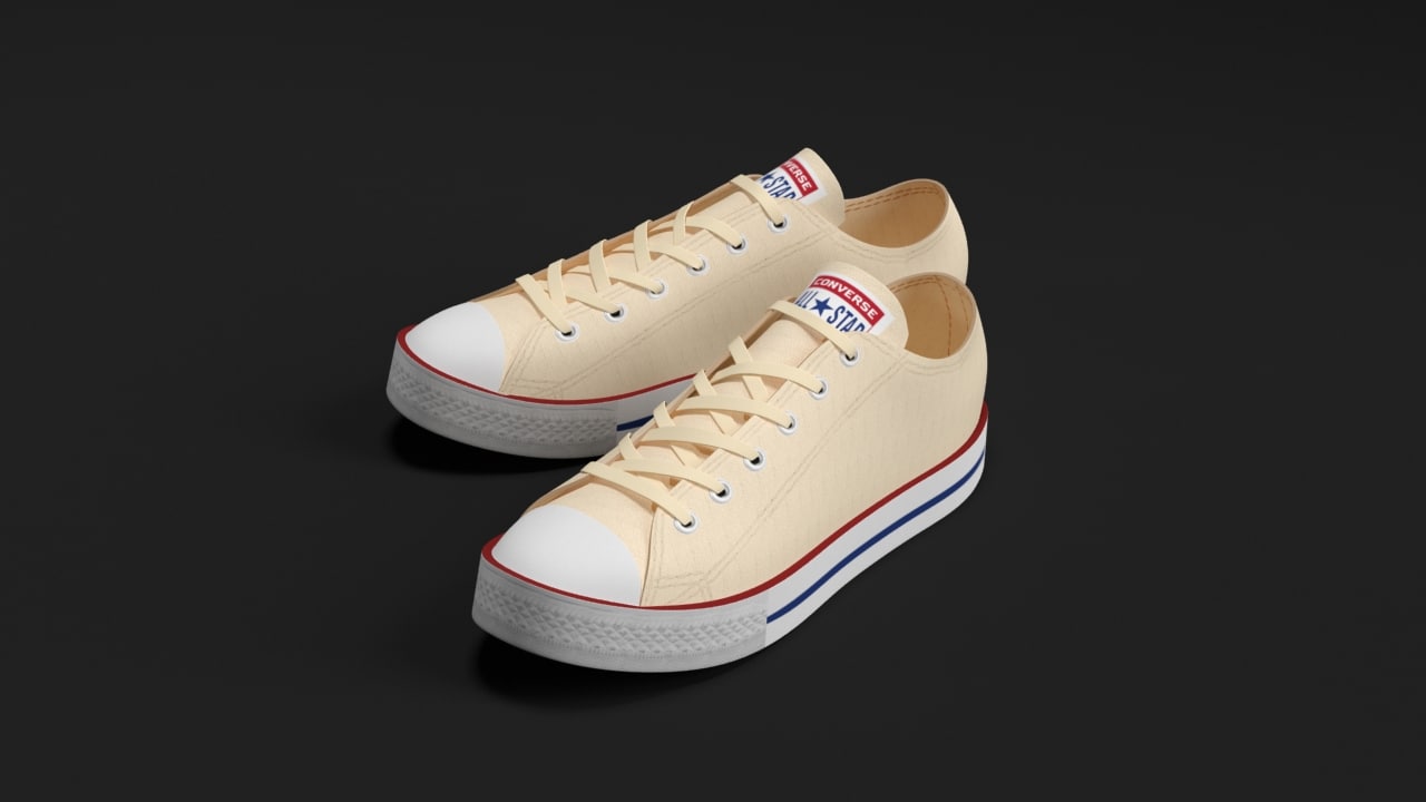 Converse 3D Models for Download | TurboSquid