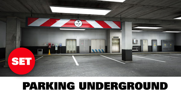 Free 3D Parking-Lot Models | TurboSquid