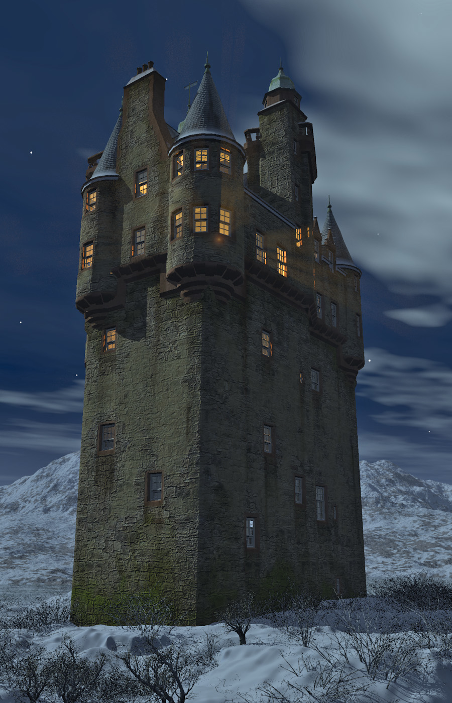 max scottish castle