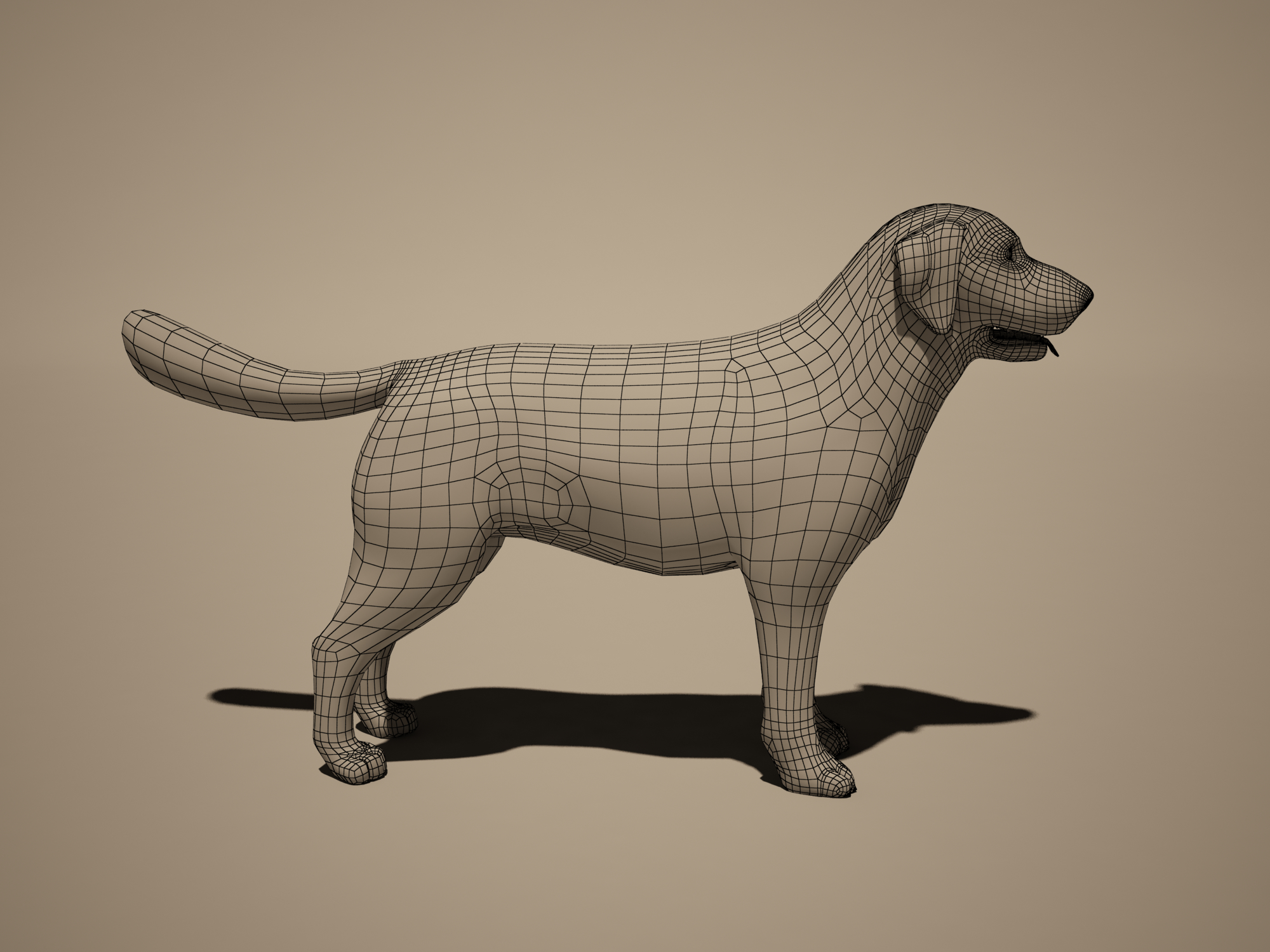 3D модель Собака - TurboSquid 961043