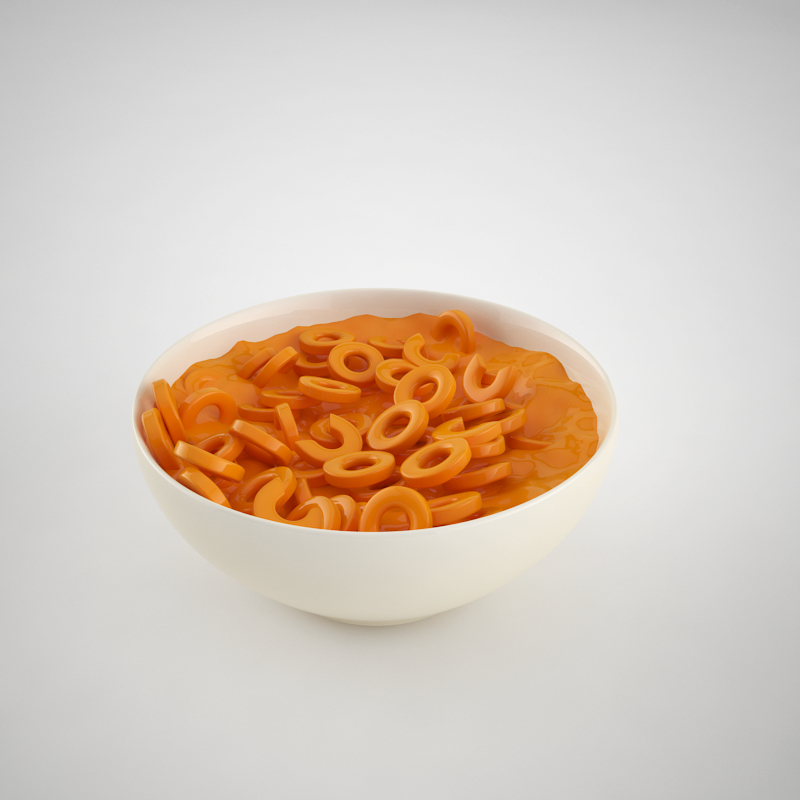bowl spaghetti hoops 3ds