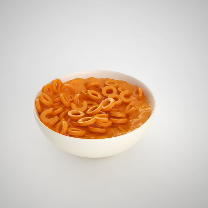 bowl spaghetti hoops 3ds
