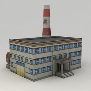 factory powerplant 3d model