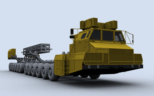 MAZ 7907 24x24俄罗斯导弹3D模型 - TurboSquid 961711