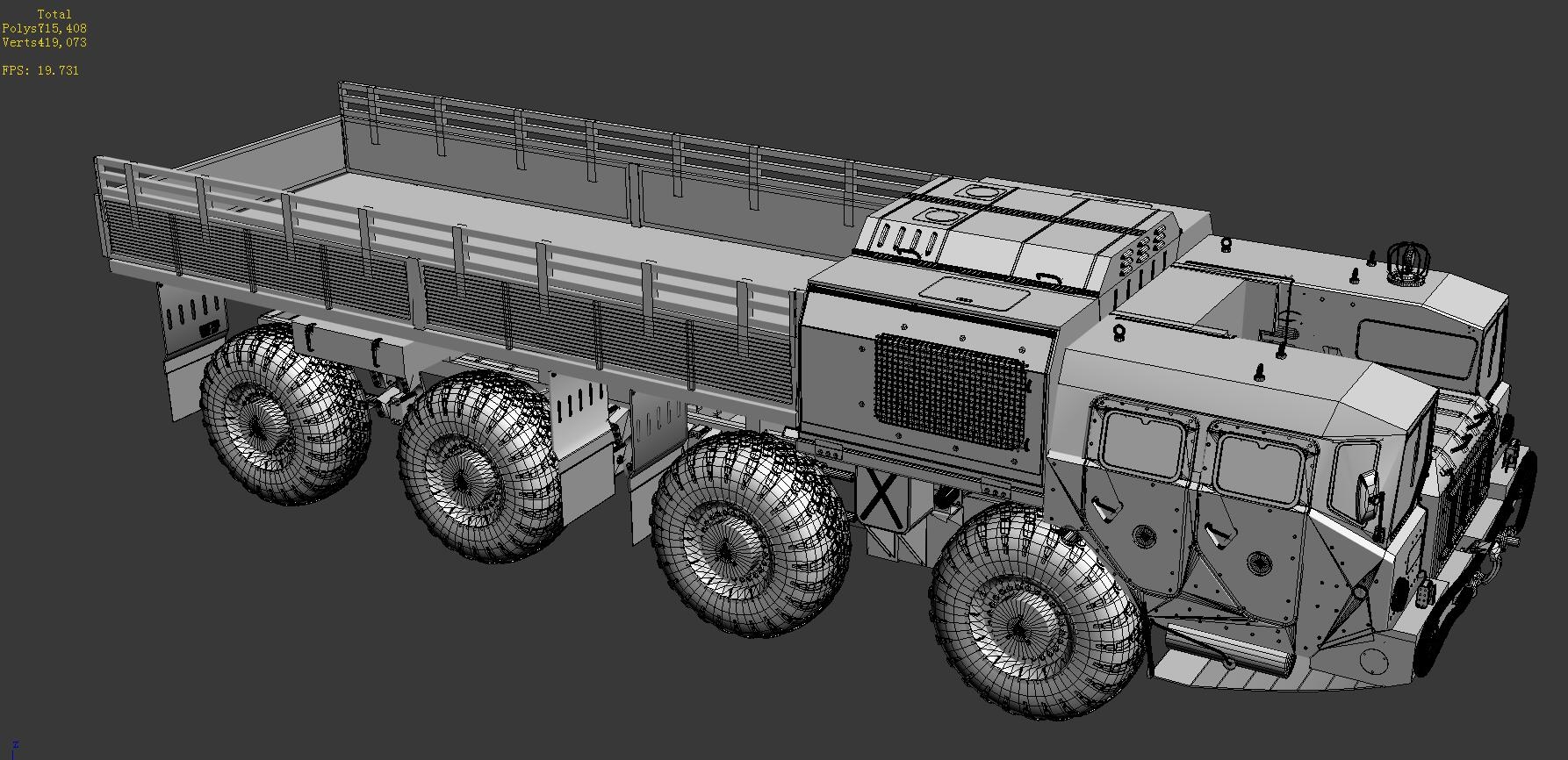 maz-7310 uragan cargo truck max