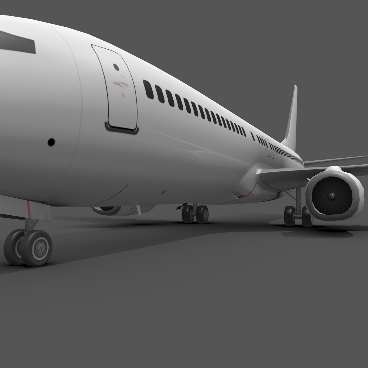 boeing 737-800 3d model