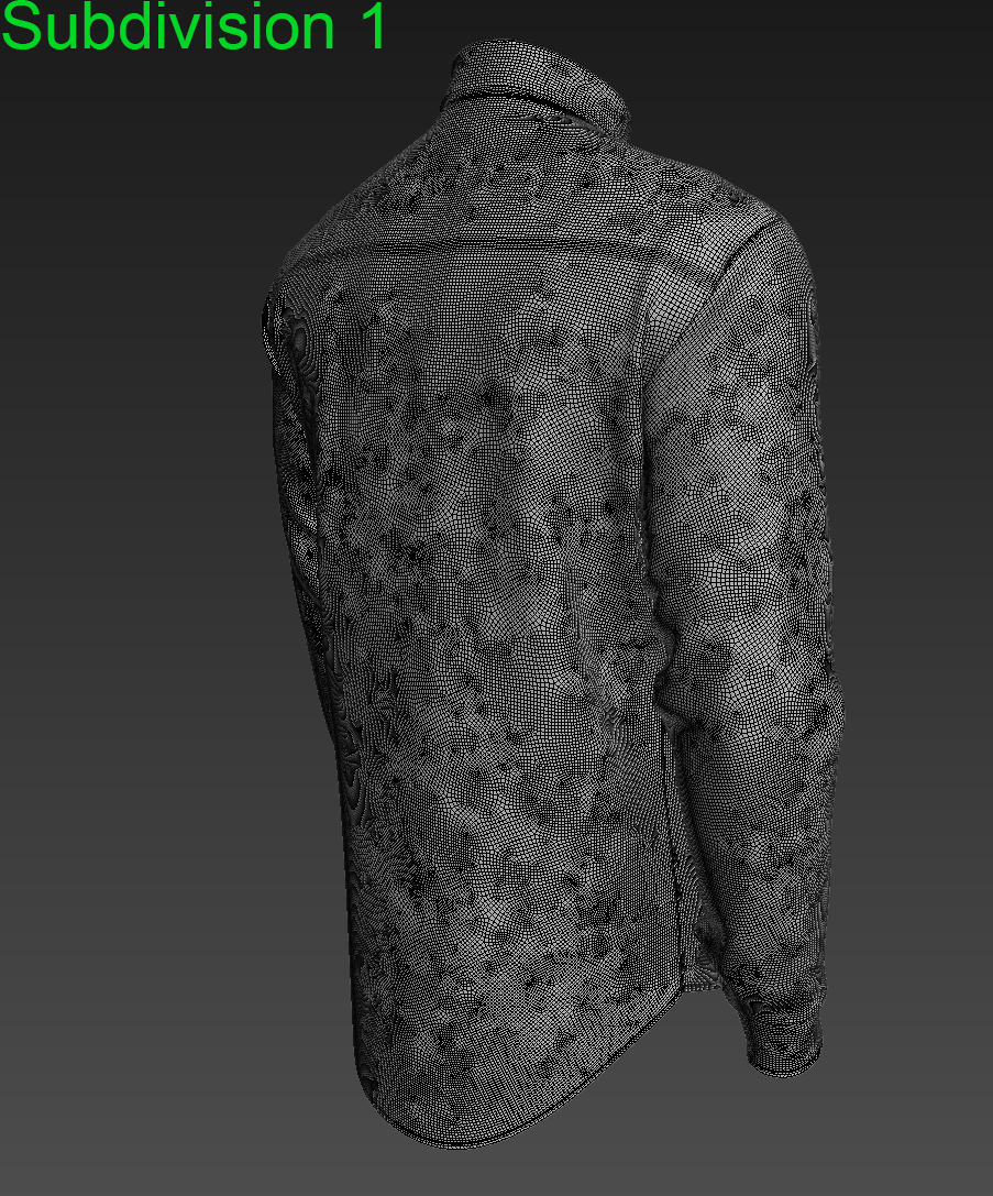 shirt s 3d model