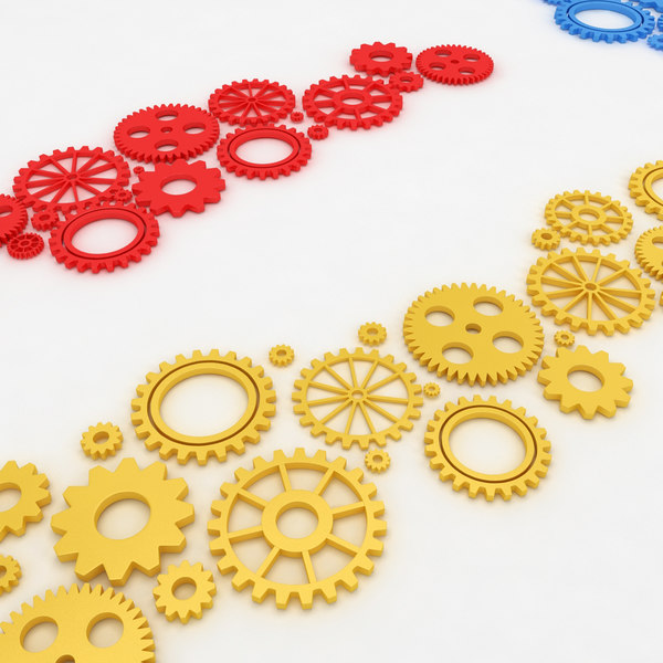 max mechanical machine gears