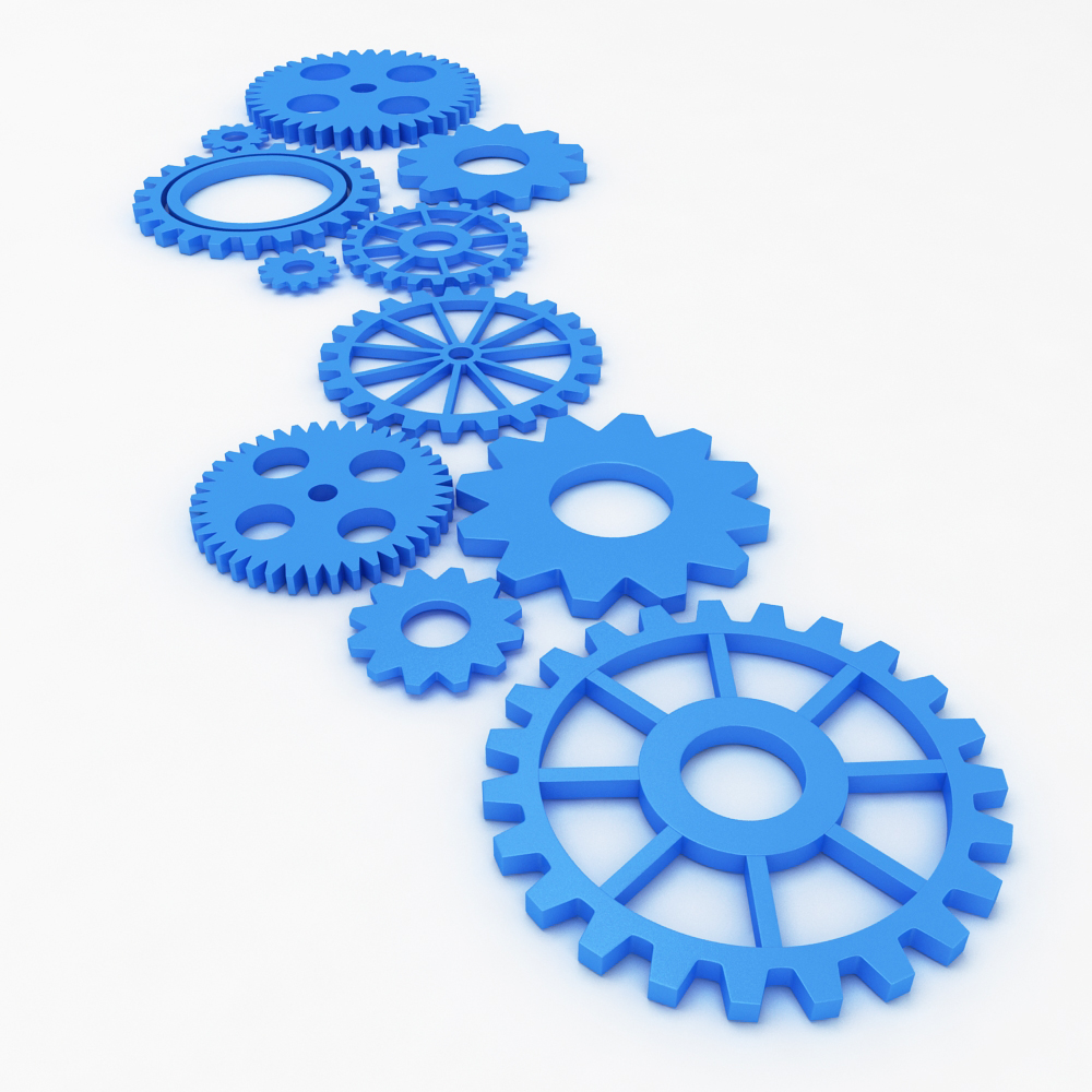 max mechanical machine gears