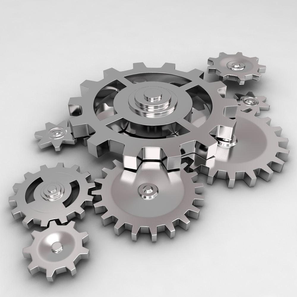 max mechanical machine gears