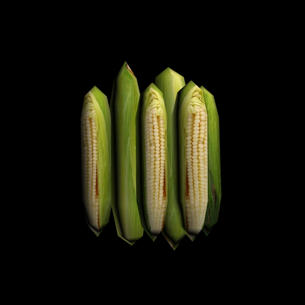 free corn 3d model