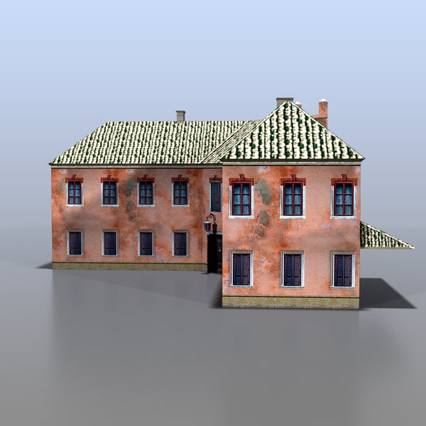 house german 3d model
