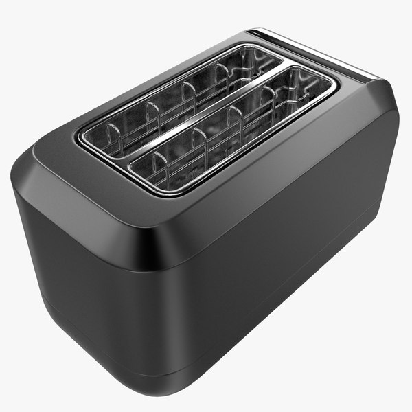 3d model toaster toast