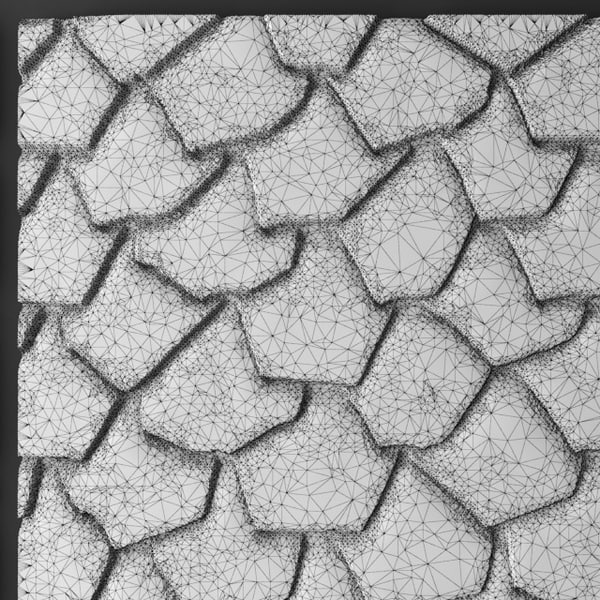 3ds max wall panel picture