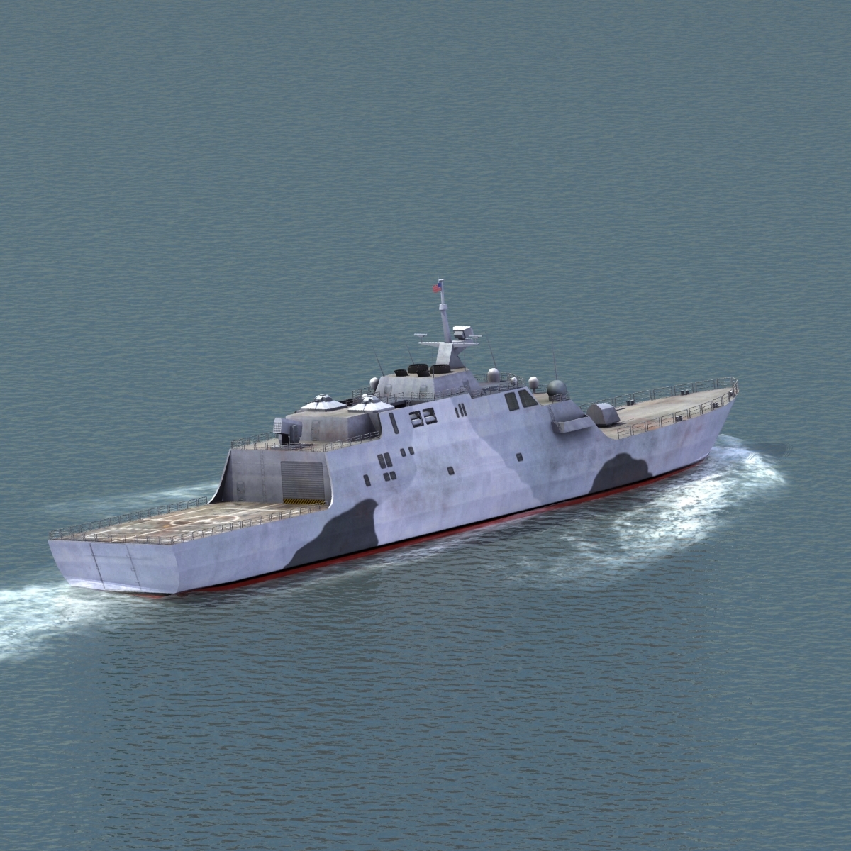 3d model freedom class lcs lcs1