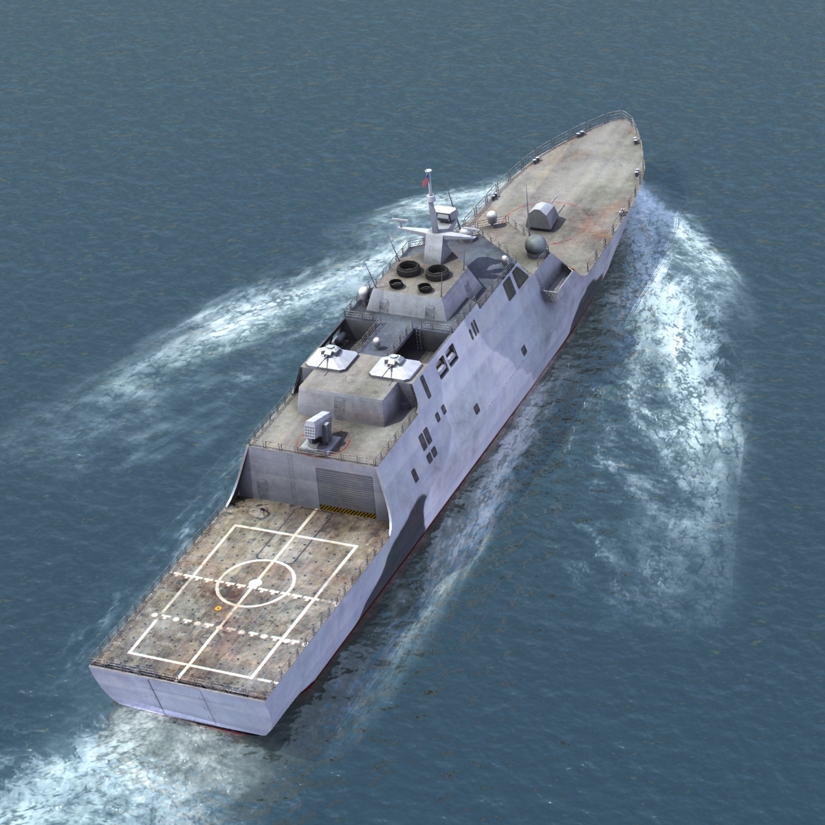 3d model freedom class lcs lcs1