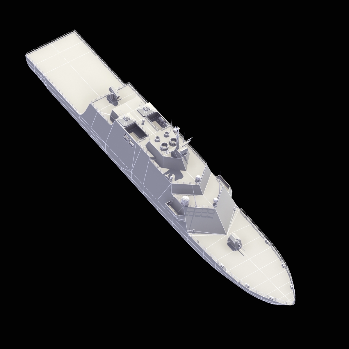 3d model freedom class lcs lcs1