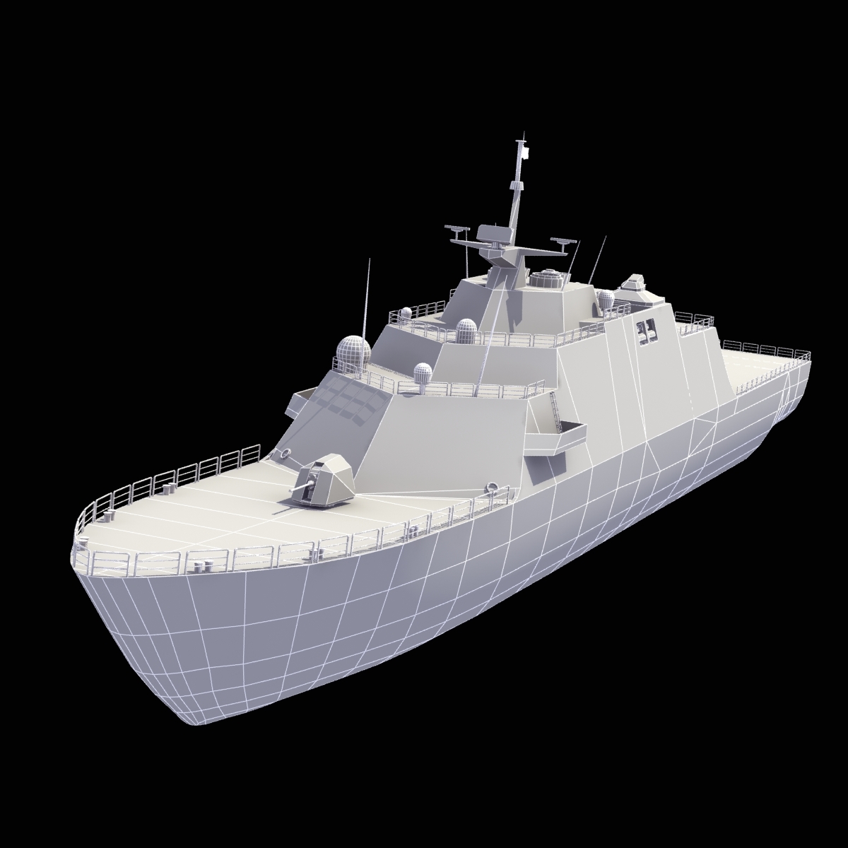 3d model freedom class lcs lcs1