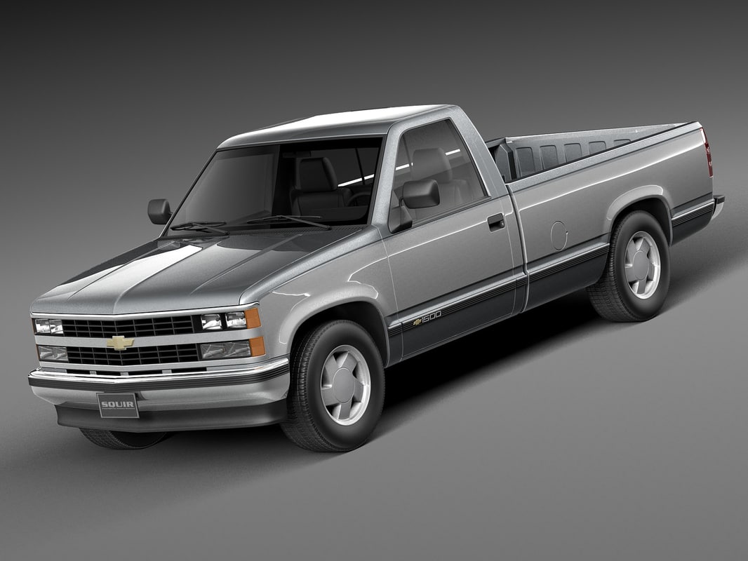 1988 1999 chevrolet 3d model